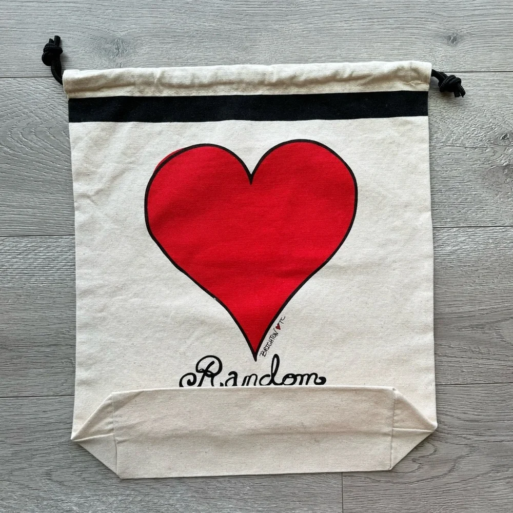Brighton | Bags | Brighton Pack Your Bags Canvas Random Stuff Big Red ...